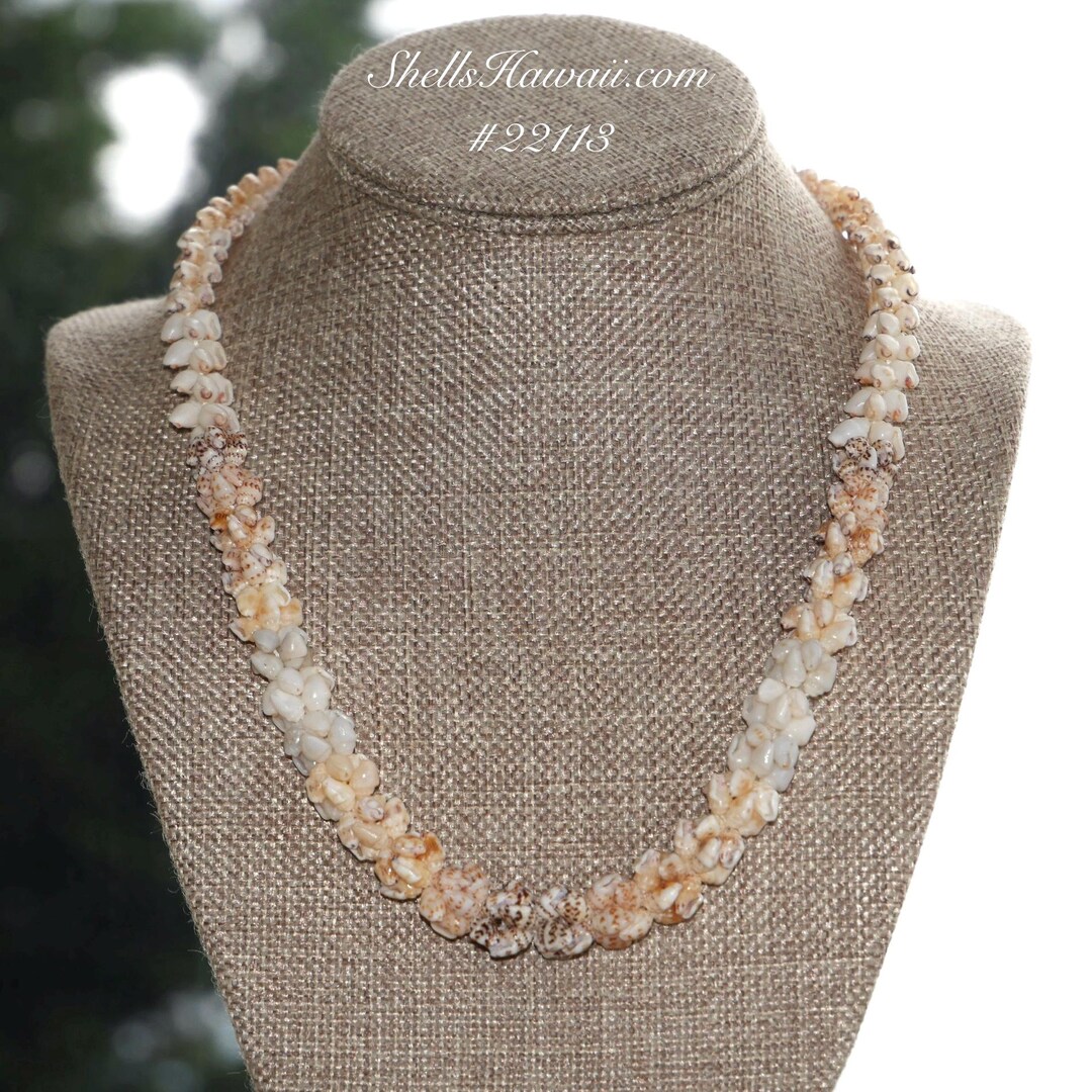 21.5 Lei Pupu O Niihau Niihau Shell Lei Niiahu Shell Jewelry Gifts From ...