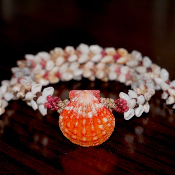 Sunrise Shell Necklace - Etsy