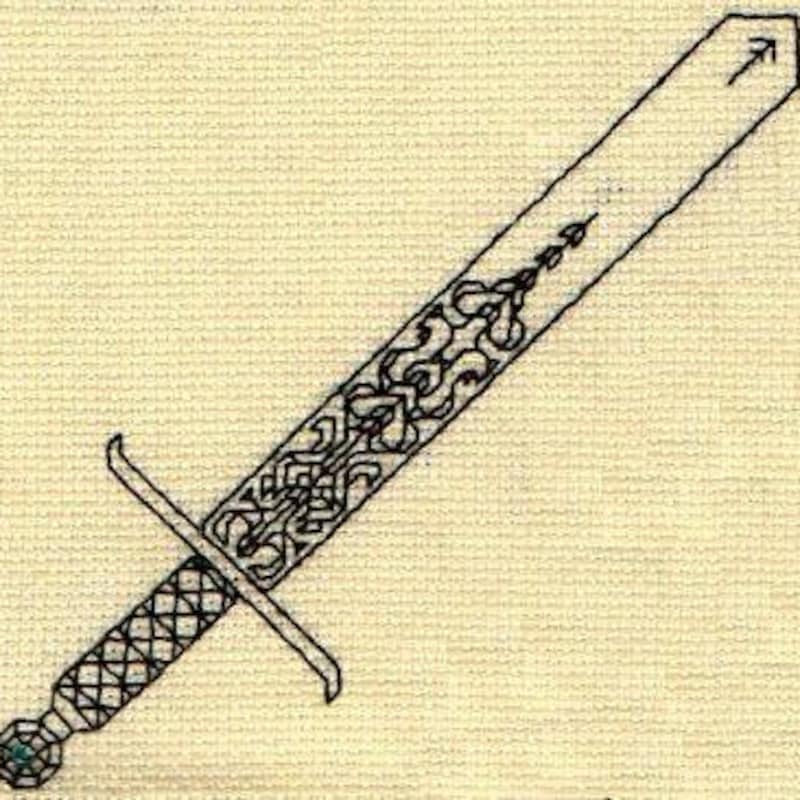 Sword Fabric - Etsy