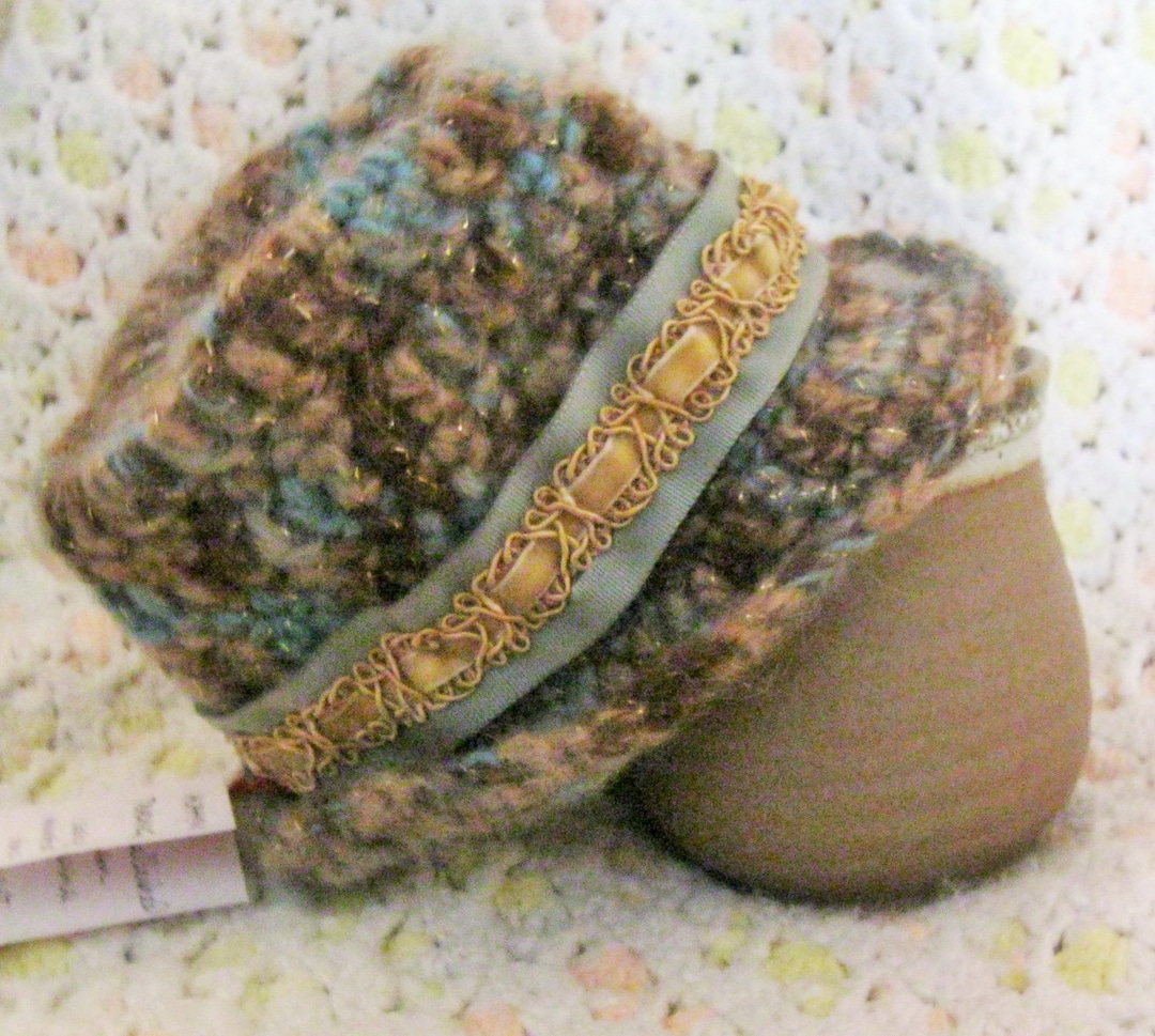 Fascinator, Mini Fedora Hat (browns, Tans, Turquoise) HAT-07 - Etsy