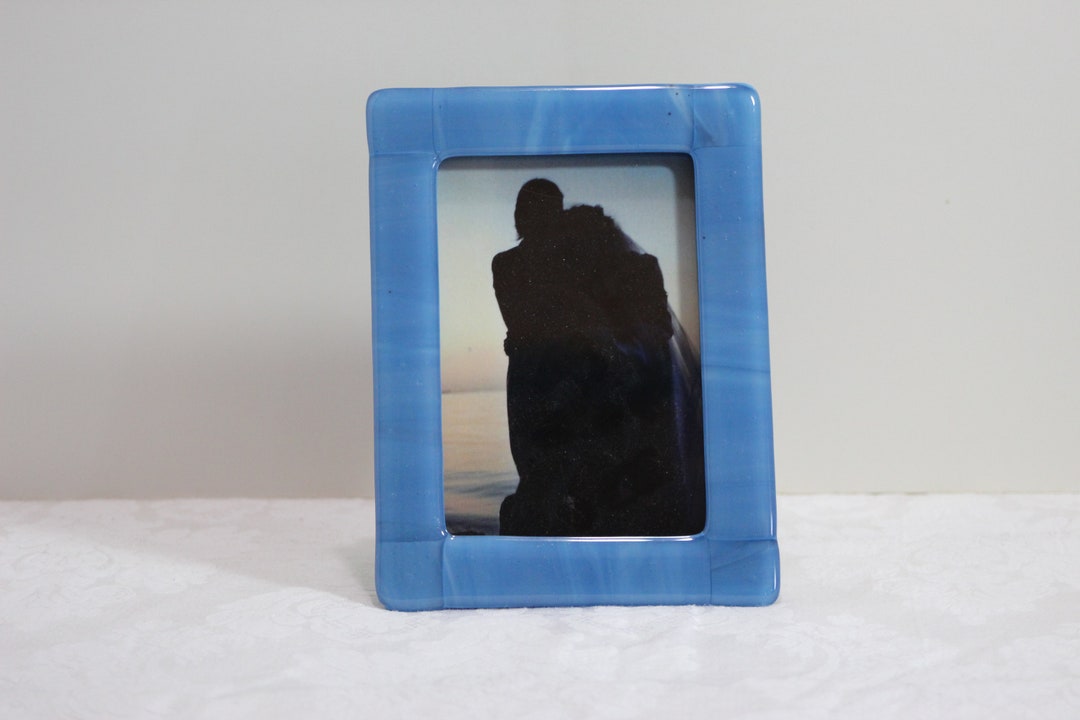 Meadium Blue 5X7 Picture Frame - Etsy