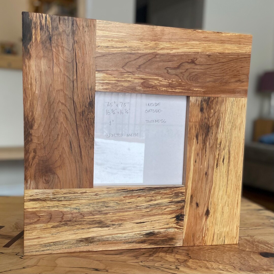 Extra Large Spalted Maple Picture Frame - Etsy