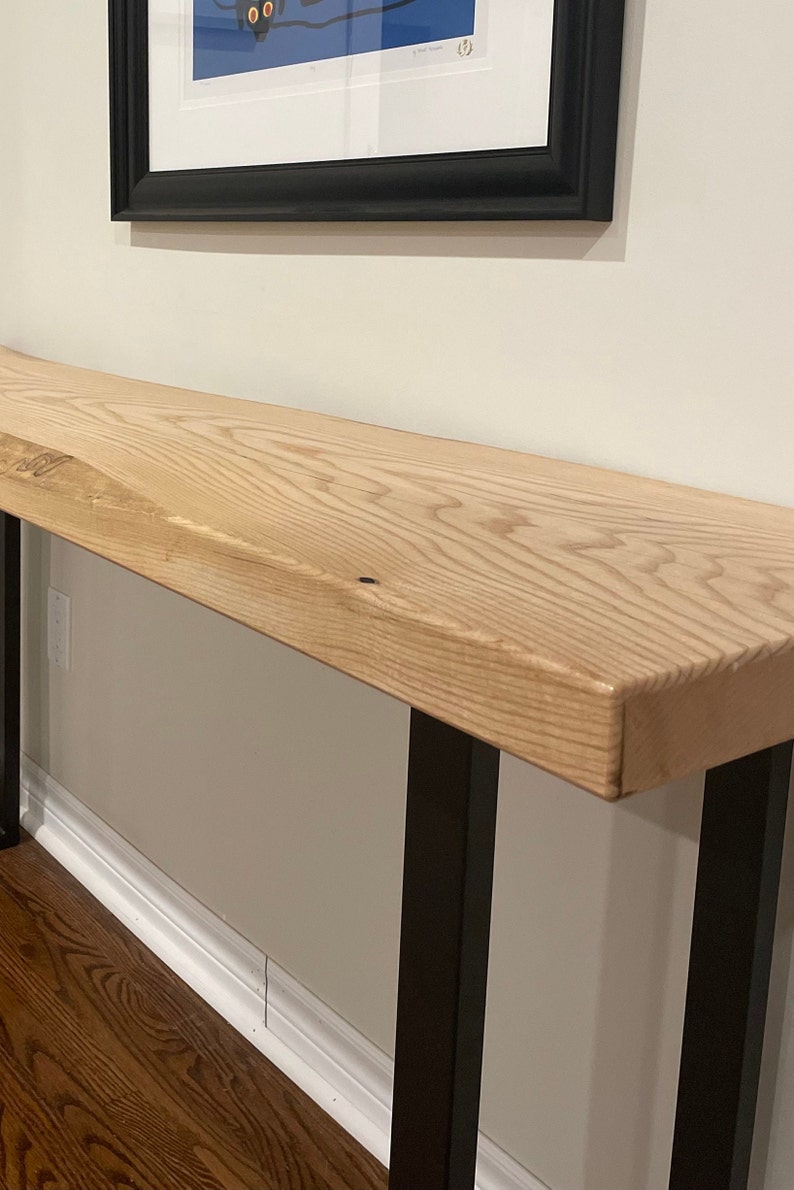 Ash Console Table Entryway Table - Etsy