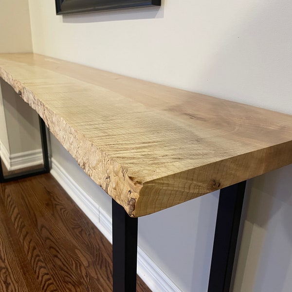 Maple Console Table - Etsy