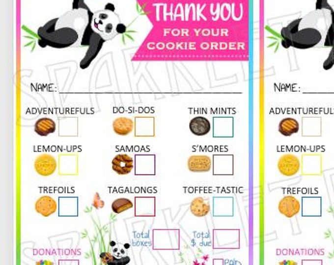 Printable Girl Scout Cadette Uniform Order Form - Etsy Canada