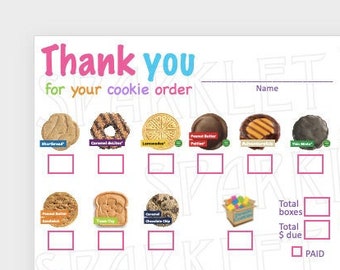 Abc Cookie 2022 Thank You - Etsy UK