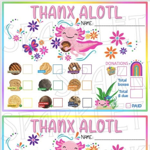 Girl Scouts Axolotl - Etsy