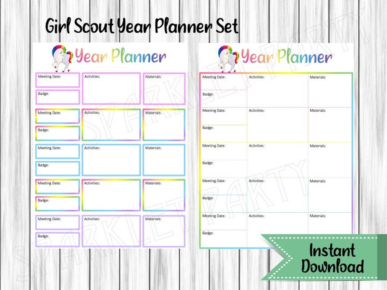 Girl Scouts Ultimate Troop Leader Planner Tool Kit Binder - Etsy