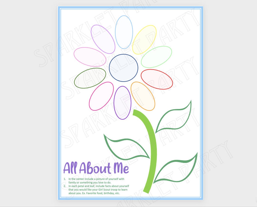 Girl Scout Daisy Petals