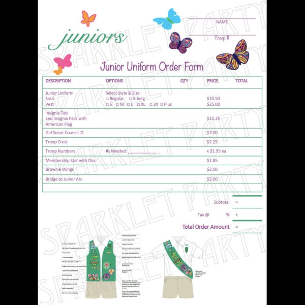 Girl Scout Junior - Etsy