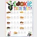 LBB Girl Scout Cookie Tasting Taste Test Testing Mat Sheet Printable ...