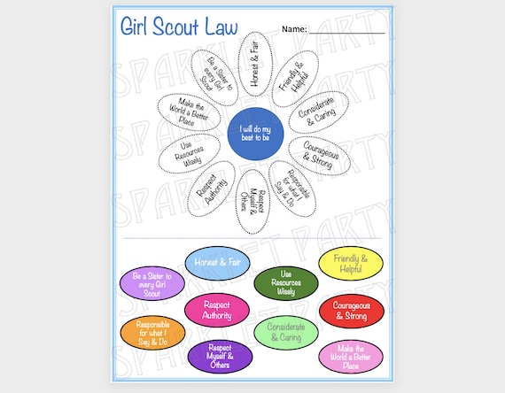 Girl Scout Printable Activities