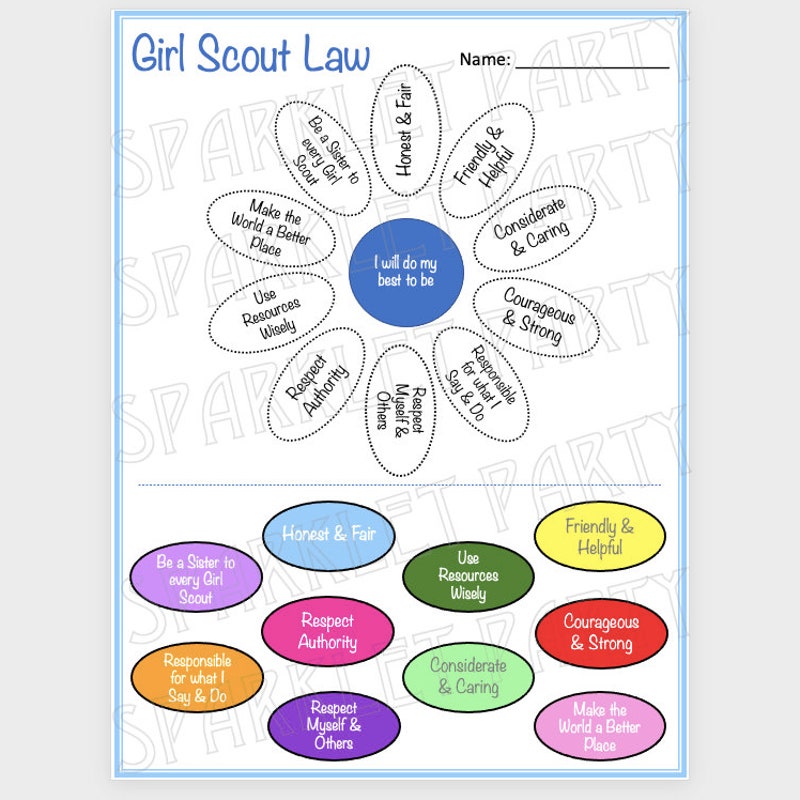 Girl Scout Daisy - Etsy