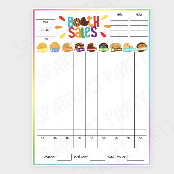 Girl Scout Cookies 2023 - Etsy