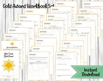 Gold Award Girl Scout - Etsy