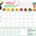 LBB Girl Scout Cookies Booth Tally Count Sheet Printable Little Brownie ...
