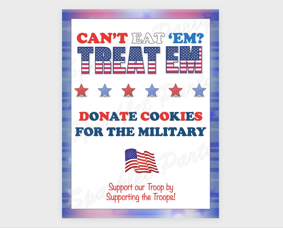 Girl Scout Cookies Booth Donation Sign Sheet Printable - Etsy