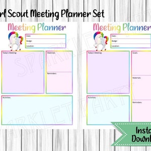 Girl Scouts Ultimate Troop Leader Planner Tool Kit Binder Meeting ...