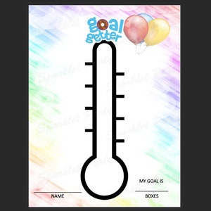 Girl Scout Cookies Goal Tracker Worksheet Booth Fundraising Printable ...