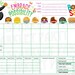 LBB Girl Scout Cookies Booth Tally Count Sheet Printable Little Brownie ...
