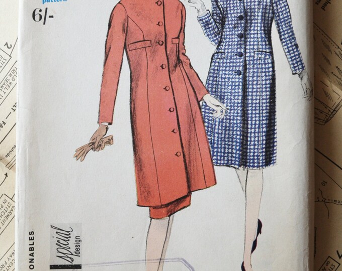 Vogue Suit Patterns, 60s Special Design, Vintage Sewing Pattern Number ...