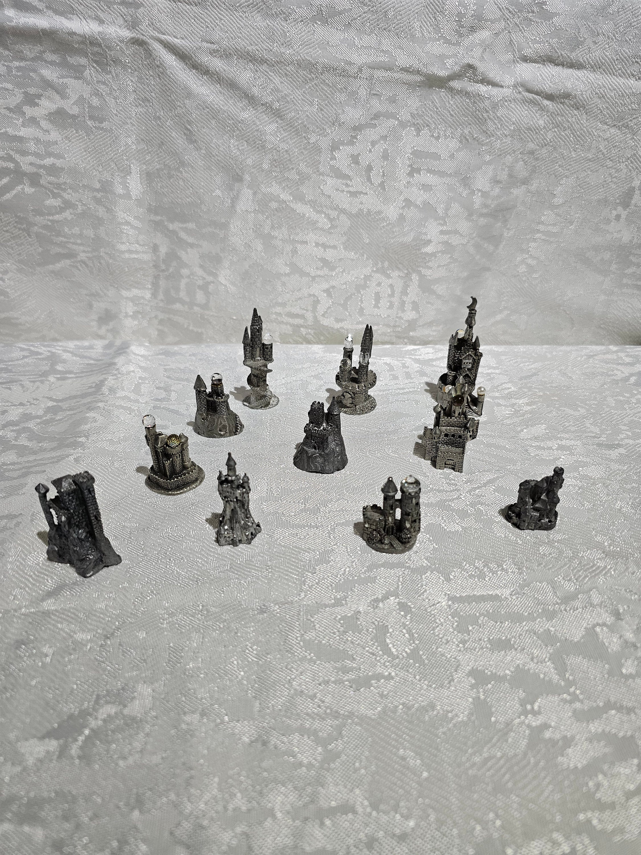 Collectible Pewter Castles - Etsy