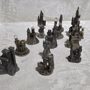 Collectible Pewter Castles - Etsy