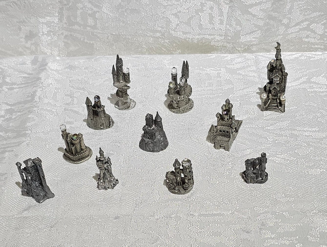 Collectible Pewter Castles - Etsy