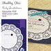 Shabby Chic Party Invitations Editable PDF Add Your Own - Etsy