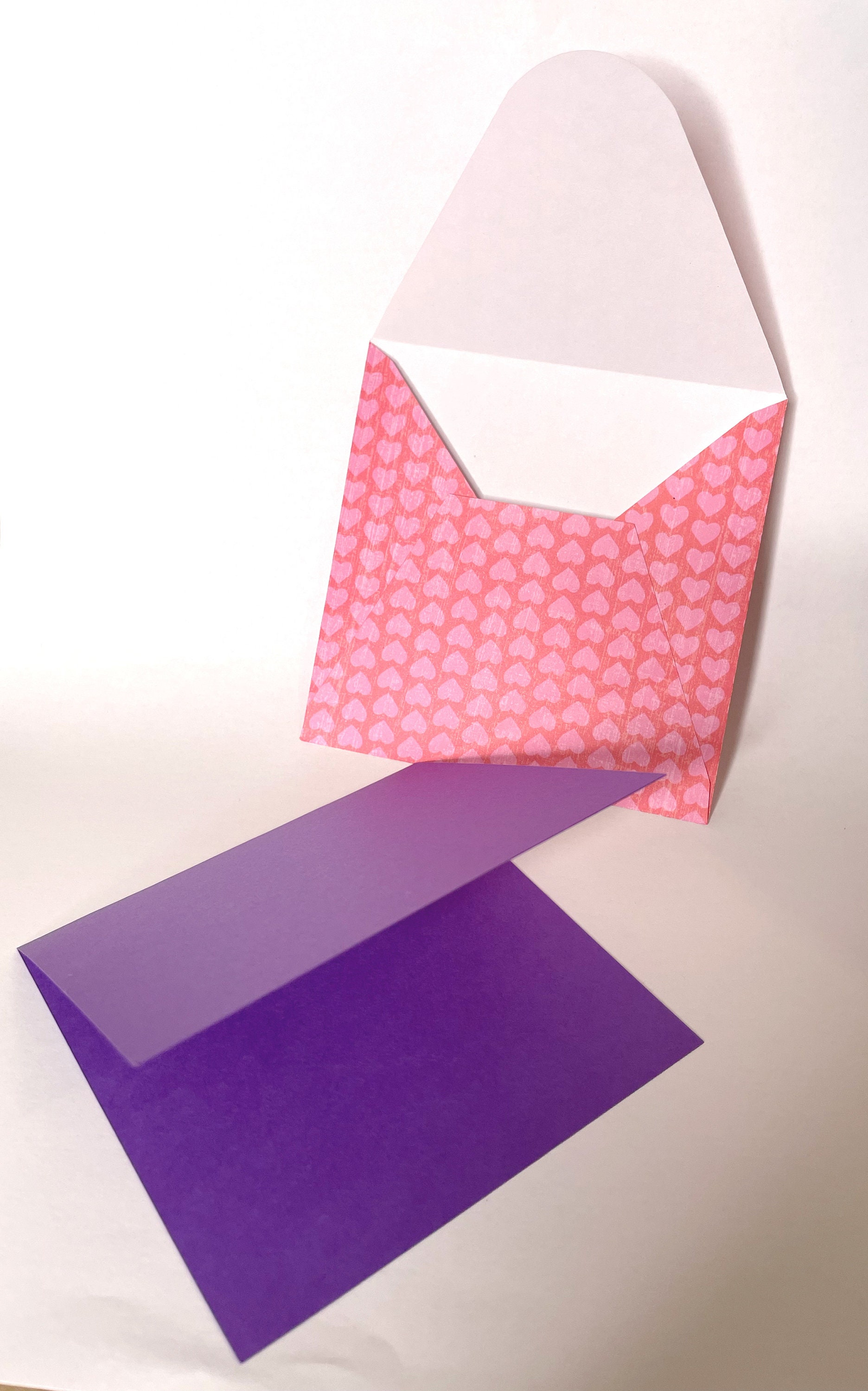 Basic Square Envelope and Card: SVG Cutting File - Etsy