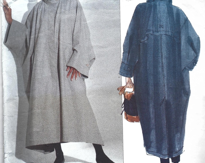 Vogue Designer Original Sewing Pattern 2736 ISSEY MIYAKE Oversized Coat ...