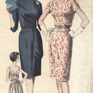 Vogue Sewing Pattern 1058, Paris Original Guy Laroche, Vintage 1960'S ...