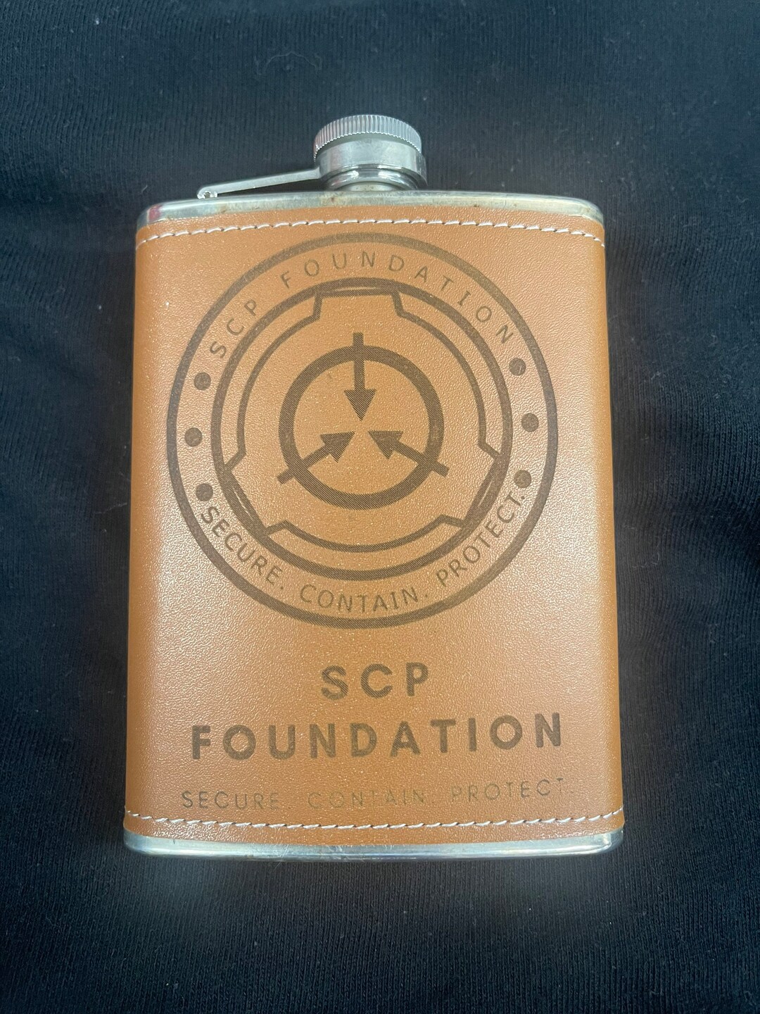 SCP Foundation Flask - Etsy