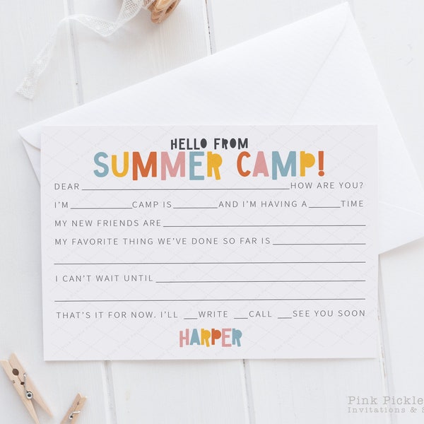 Personalized Camp - Etsy