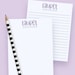 Personalized Notepad for Women, Girls Notepad Personalized With Name ...