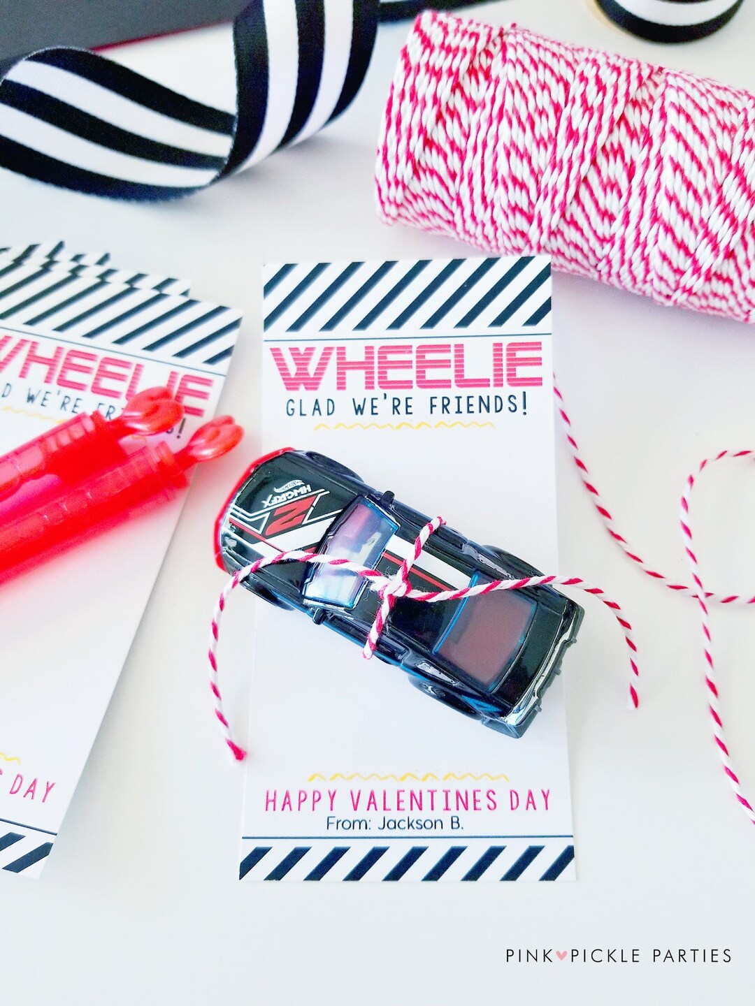 Wheelie Valentines, Car Valentines, Kids Valentines for School ...