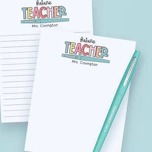 Teacher Notepad, Teacher Appreciation Gift, Cute Teacher Gift, Teacher ...