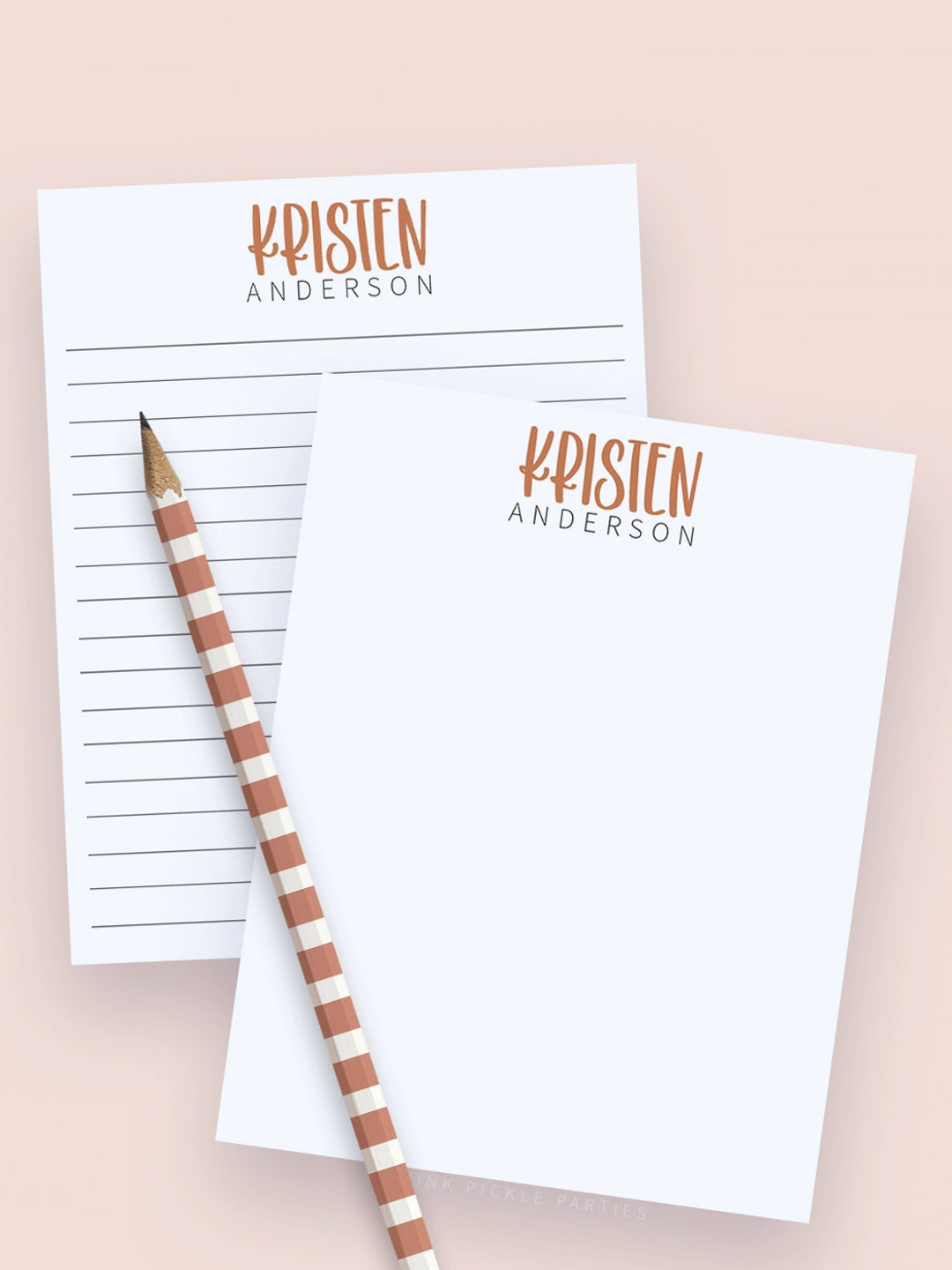 Personalized Notepad for Women, Girls Notepad Personalized With Name ...