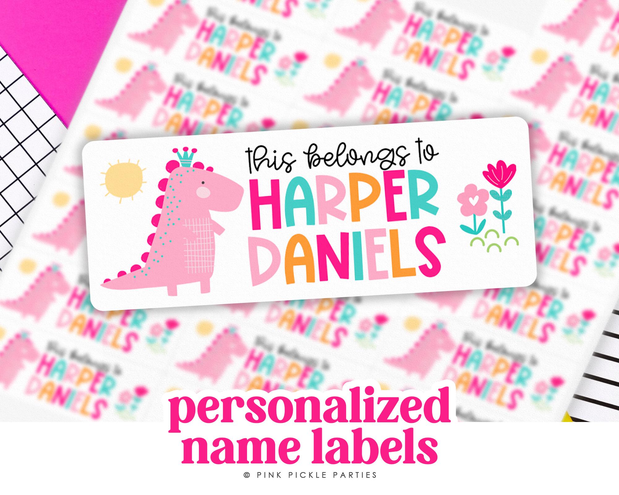 School Supply Labels, This Belongs to Teacher Stickers, Belongs to ...