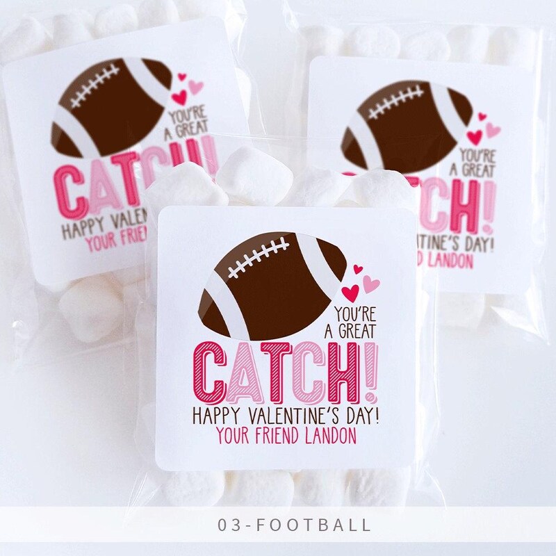 Football Valentine - Etsy