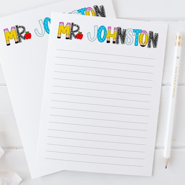 Personalized Notepads - Etsy