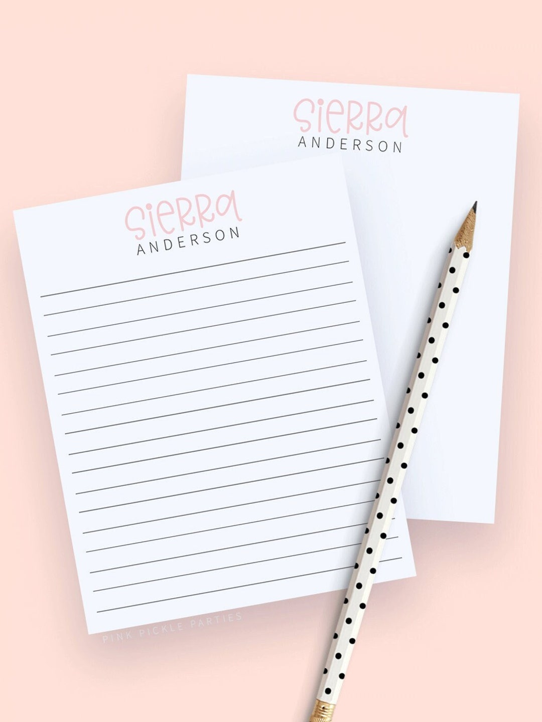 Personalized Notepad for Women, Girls Notepad Personalized With Name ...