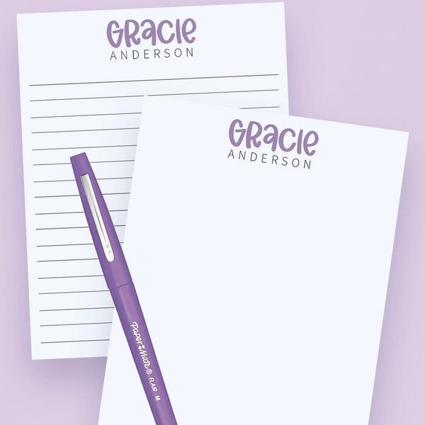 Personalized Notepads - Etsy