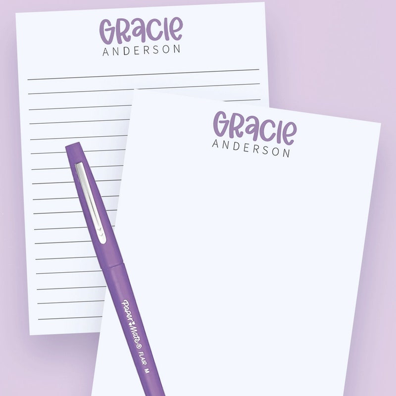 Personalized Notepads - Etsy
