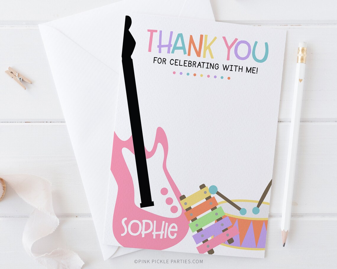 Music Birthday Invitation / Music Invitation / Music Party/ | Etsy