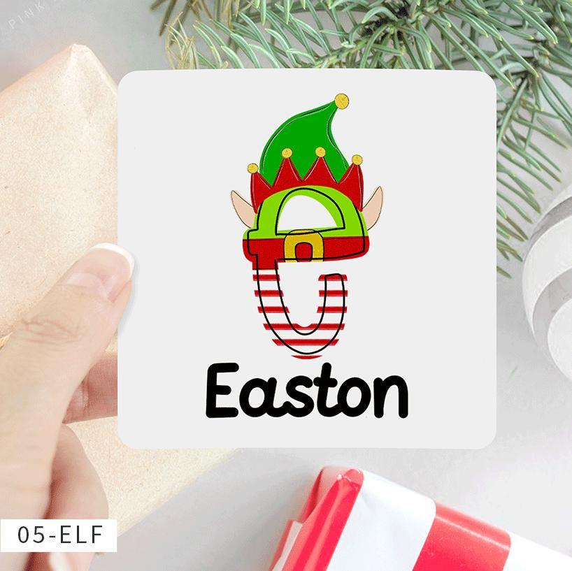 Christmas Gift Stickers | Christmas Name Stickers | Personalized ...
