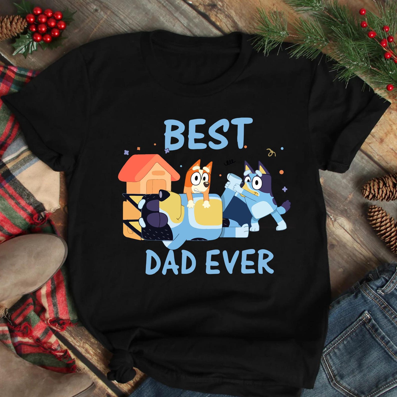 Bluey Best Dad Ever Png, Bluey Father's Day Png, Bluey Father Png ...