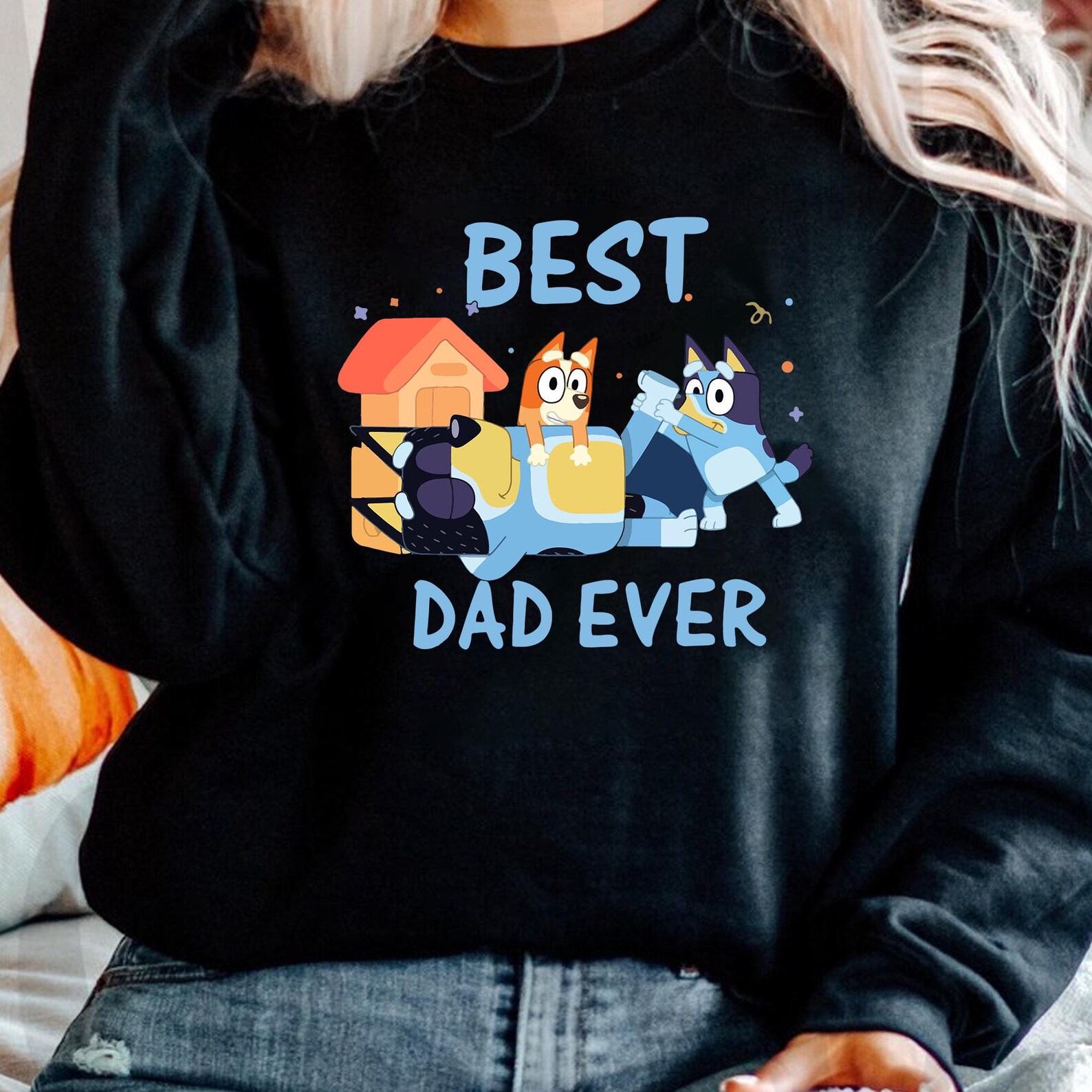 Bluey Best Dad Ever Png, Bluey Father's Day Png, Bluey Father Png ...