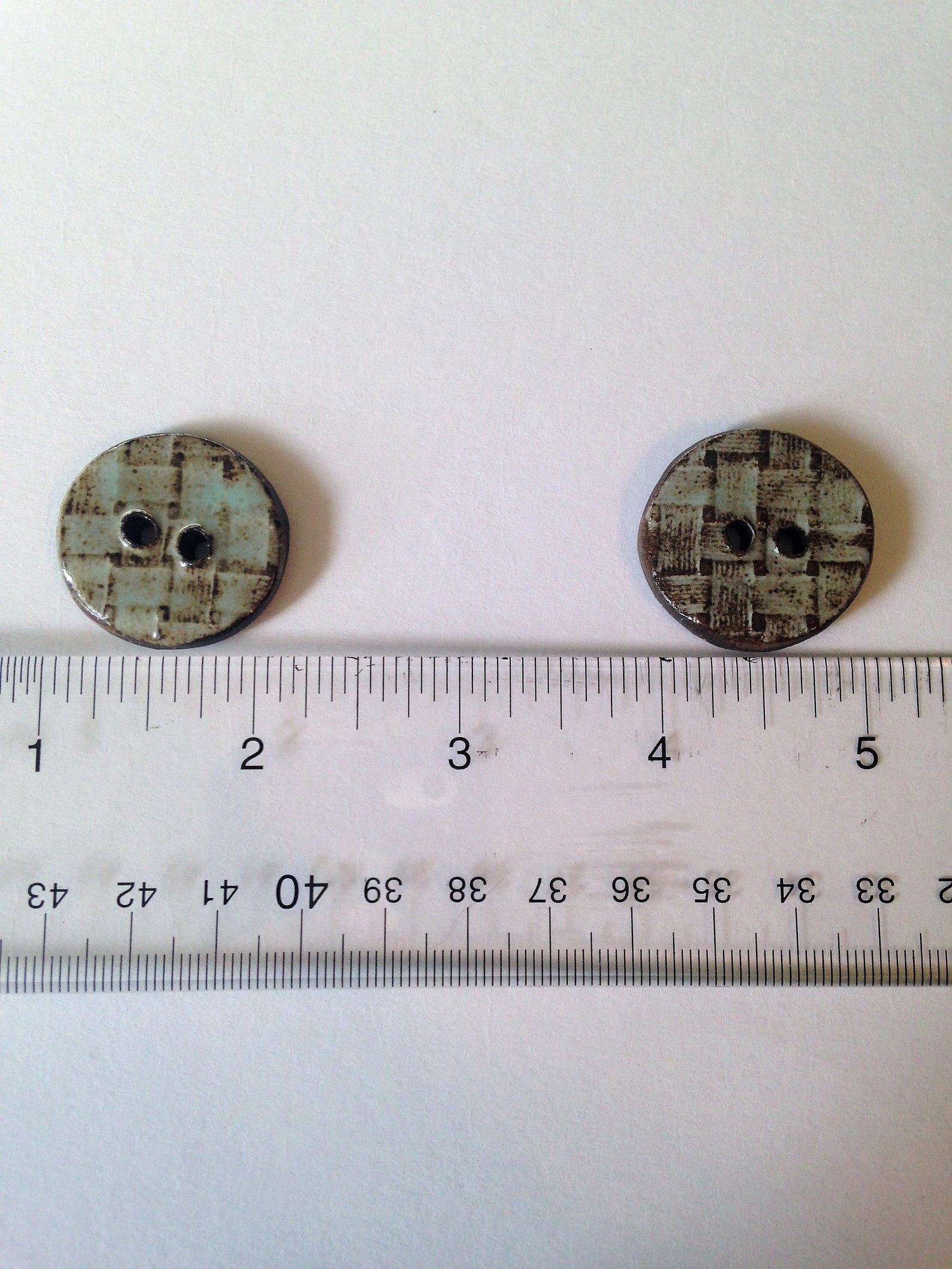 Neutral Buttons Ceramic Buttons Clothing Buttons Patterned | Etsy