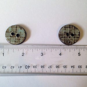 Neutral Buttons Ceramic Buttons Clothing Buttons Patterned - Etsy